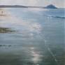 Sparkling Shoreline Painting by Caroline Atkinson | Saatchi Art