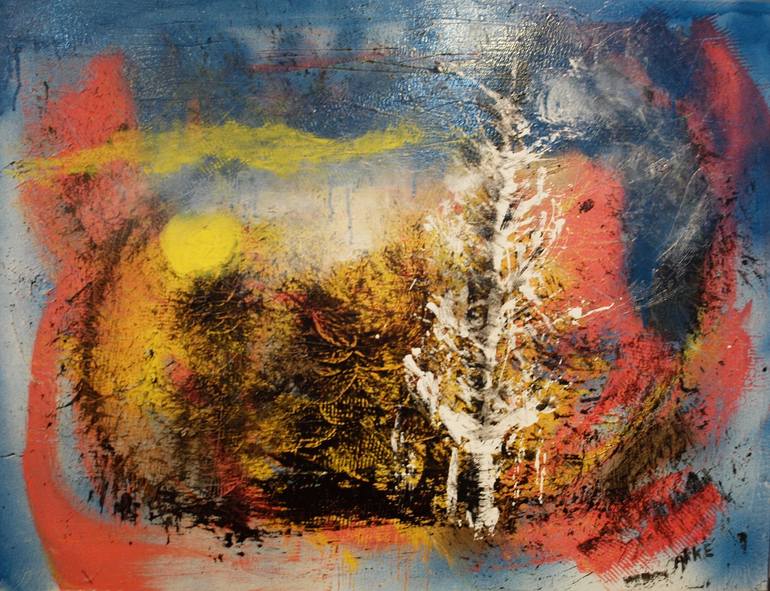 Rebirth Painting by Agnes Fisher | Saatchi Art