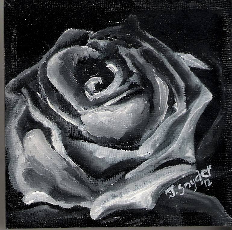 VictorianBelle Rose Painting by Judi Snyder | Saatchi Art