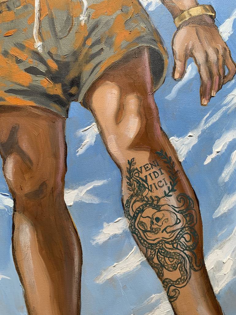 SUMMER WARRIOR Painting by Robert Inestroza | Saatchi Art