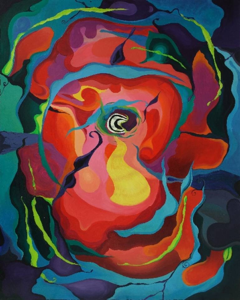 The Road to Hollywood Painting by Icon Zar | Saatchi Art