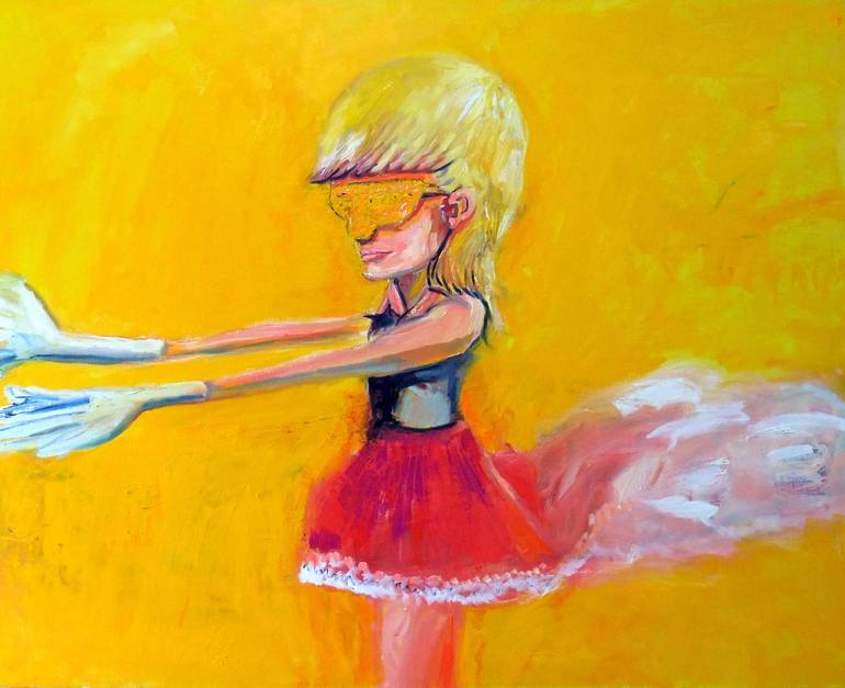 Blind Dance Painting by Shinichi Imanaka | Saatchi Art