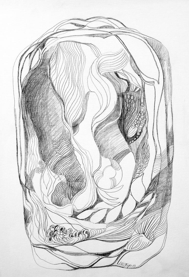 pencil patterns Drawing by leo toye | Saatchi Art