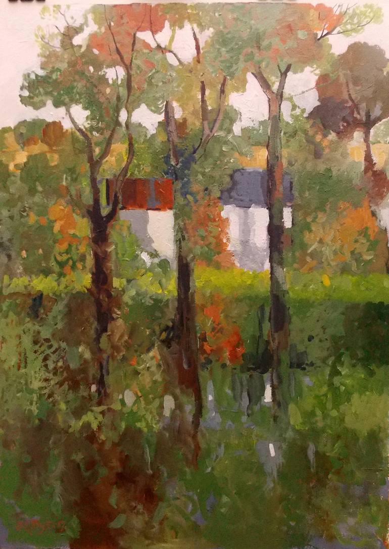 LANEWAY Painting by leo toye | Saatchi Art