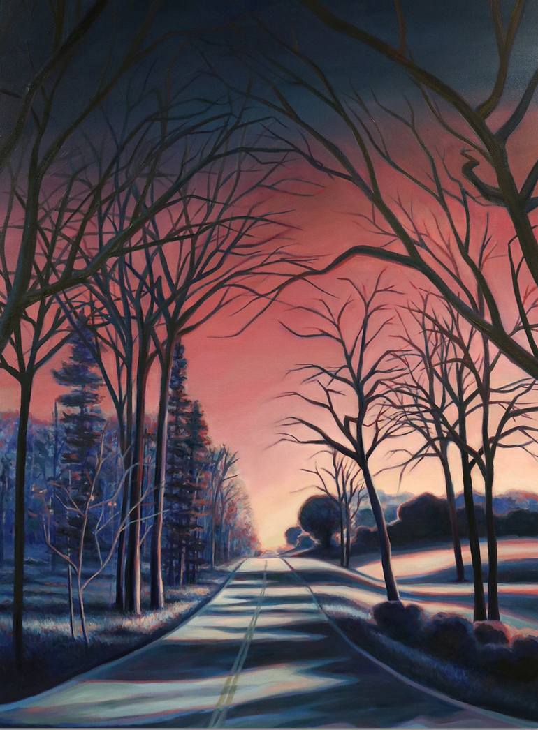 A Familiar Path Painting by Christie Snelson | Saatchi Art