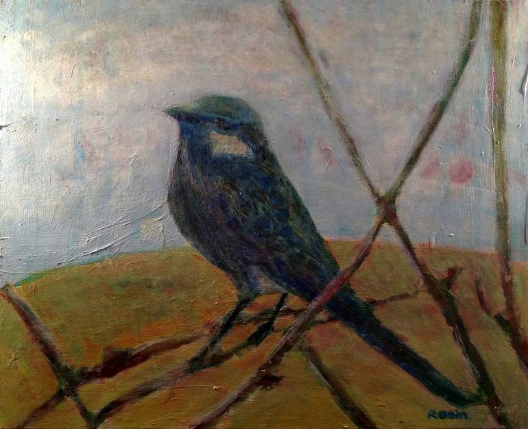 Robin ( SOLD ) Painting by Cedric Benoiton | Saatchi Art