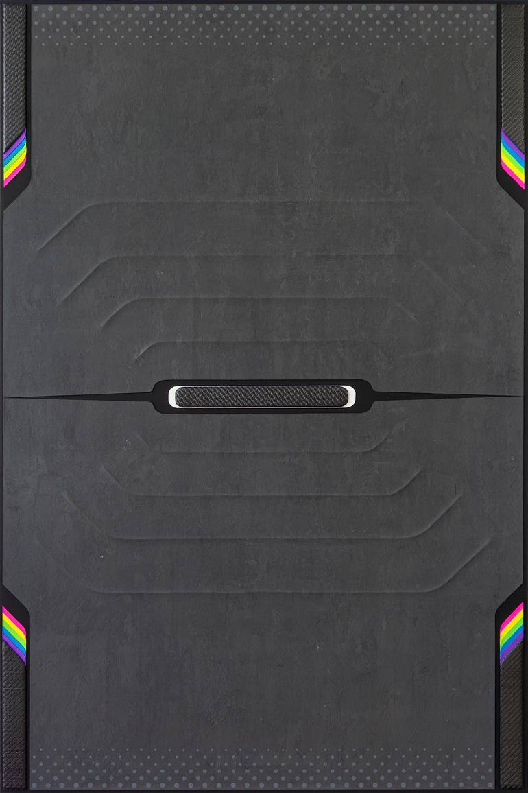 Black Body Radiation Painting by Daniil Alikov | Saatchi Art