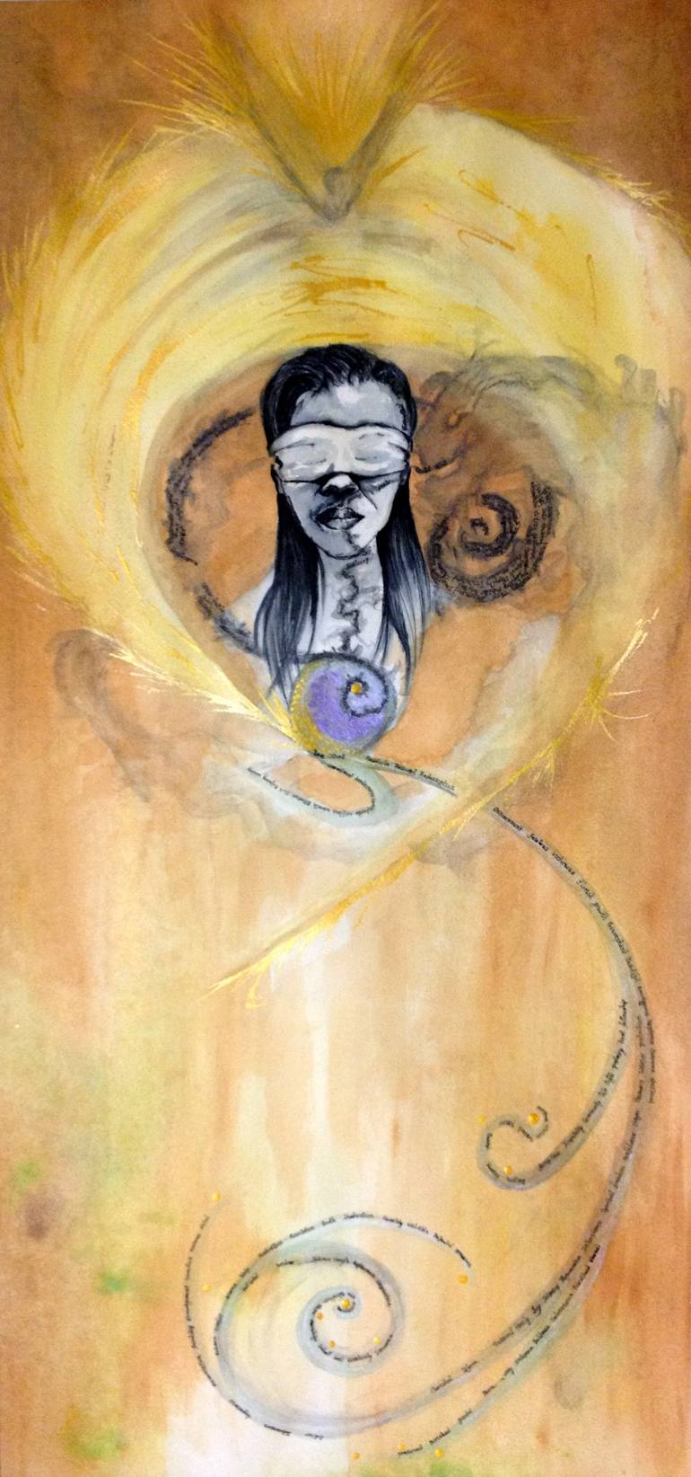 Seeing the Unseen Drawing by Creators Image | Saatchi Art