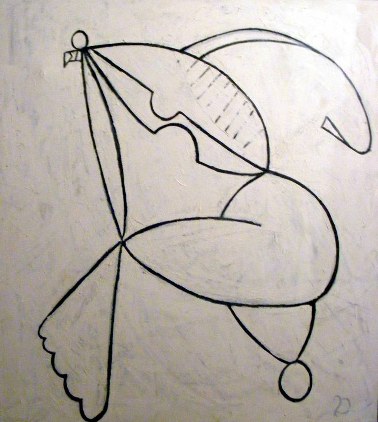 Sold-Woman Painting by Christopher Davis | Saatchi Art