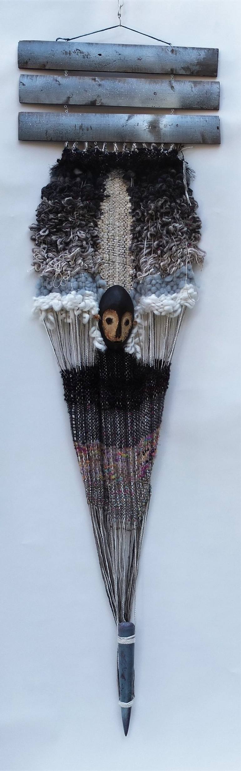 The Cloak (weaving) wall hanging Painting by Bayda Asbridge | Saatchi Art