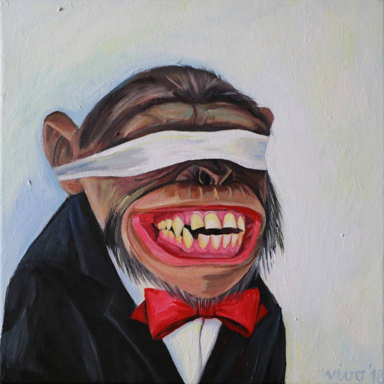 Evolution XIV Painting by Violeta Vollmer | Saatchi Art