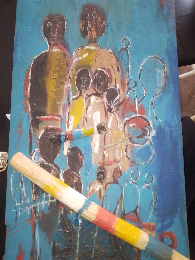 African Identify Series ll Painting by tarisai munzvenga | Saatchi Art