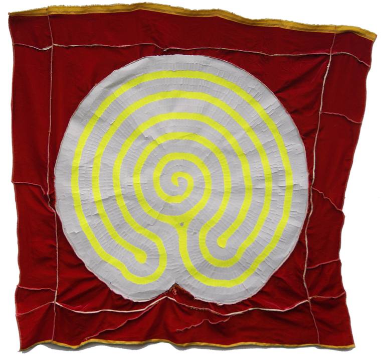 Indian Labyrinth (Das Indische Labyrinth) Collage by Michelle Rumney ...