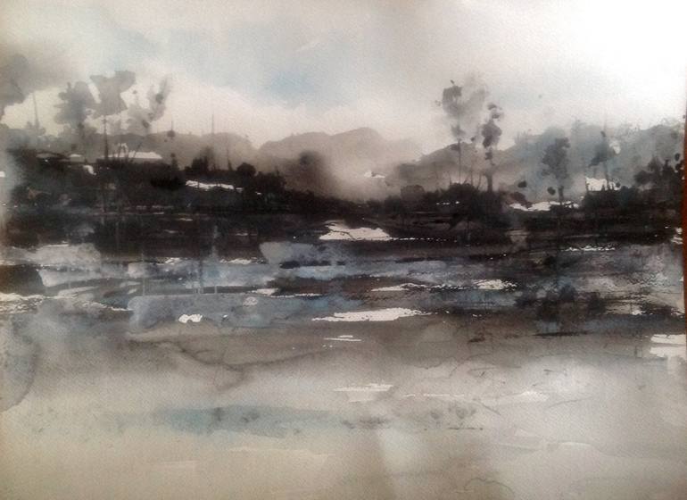 Rivers of Light Series Painting by Robin Miller-Bookhout | Saatchi Art