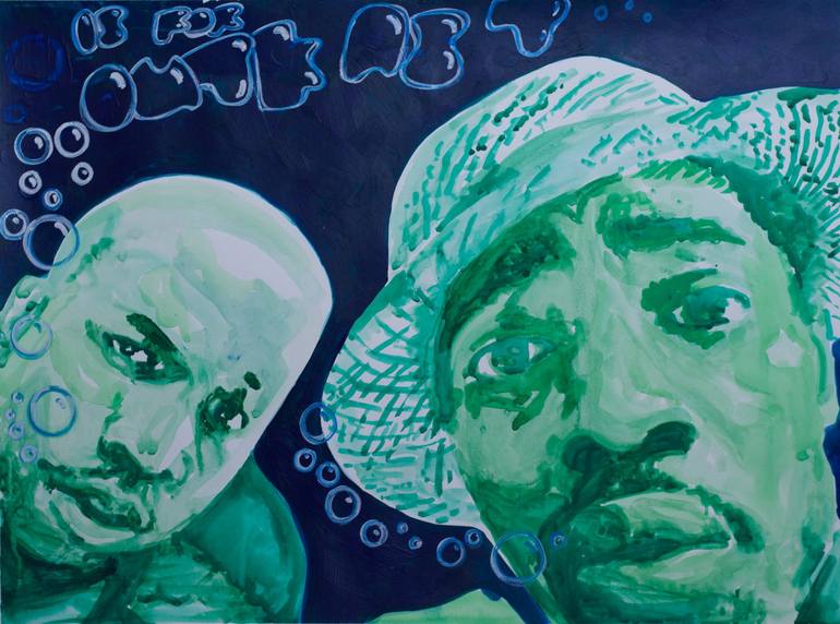 O is for Outcast Painting by Libby Allen Augustine | Saatchi Art