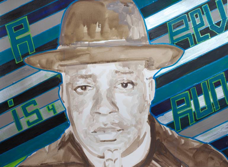 R is for Rev Run Painting by Libby Allen Augustine | Saatchi Art