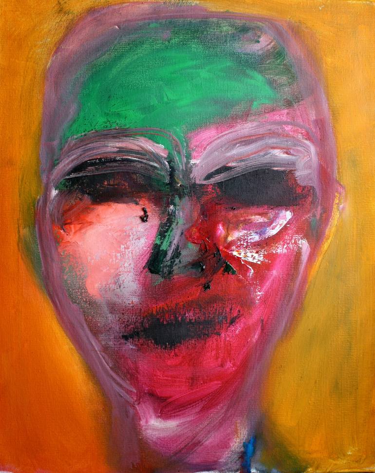 Portrait 7 Painting by Ana-Maria Manolache | Saatchi Art