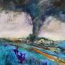 Tornado VI Painting by Ana-Maria Manolache | Saatchi Art