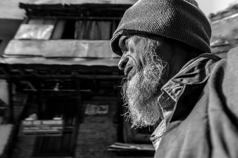 Man in Kathmandu Photography by BM Noskowski | Saatchi Art