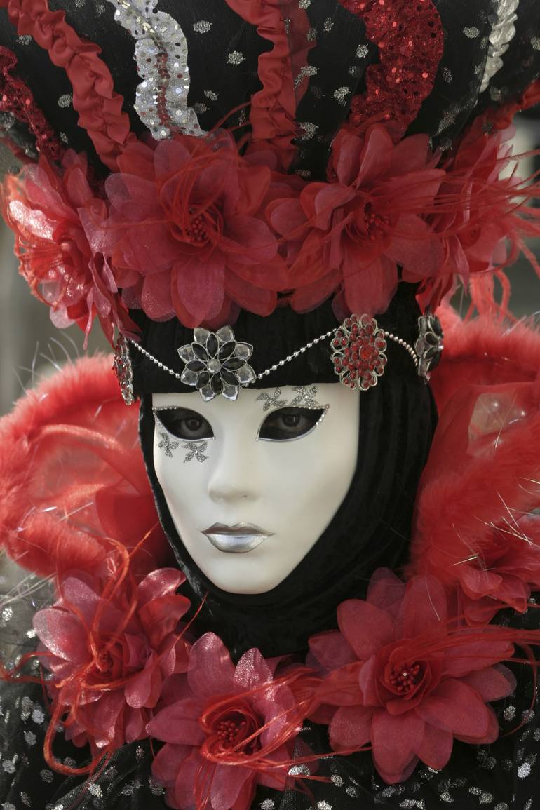 Isabella, Venice Carnival Photography by Sue Roche | Saatchi Art