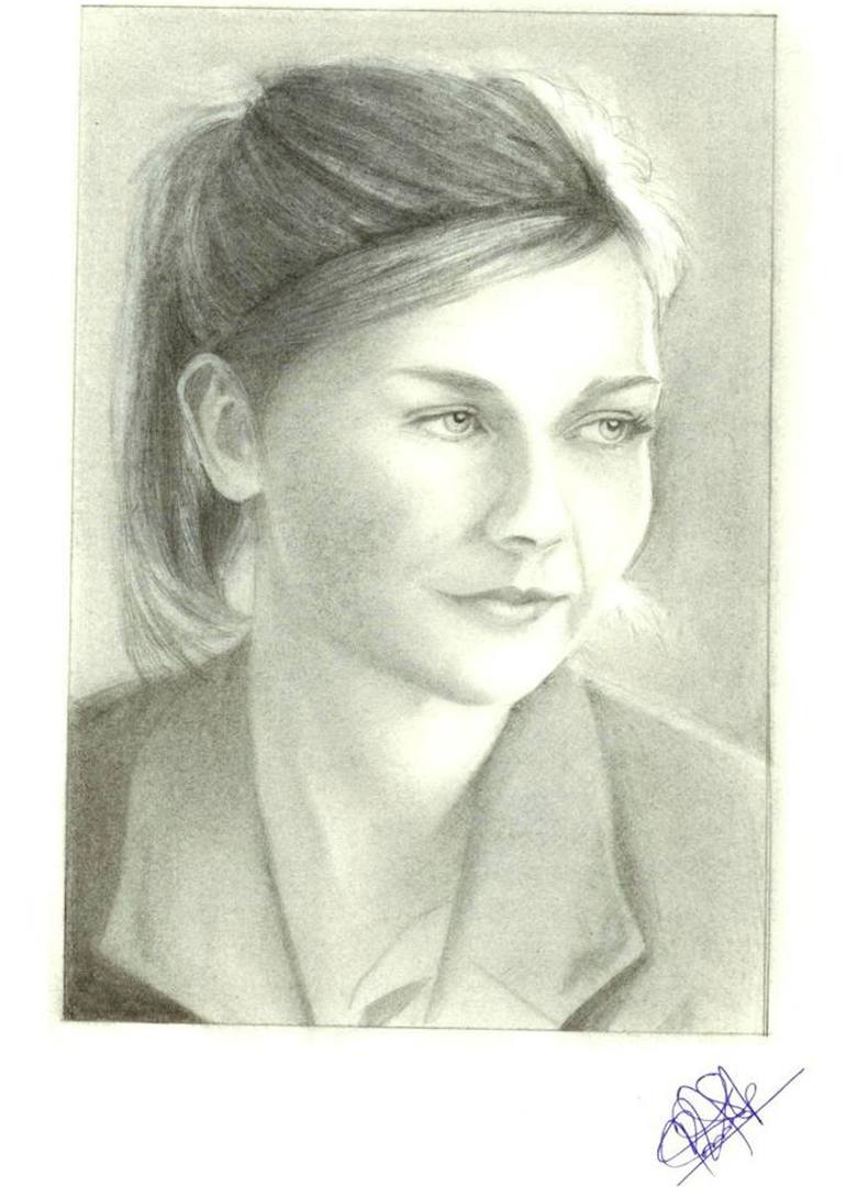 Mary Jane Drawing by Jijo Pappachan | Saatchi Art