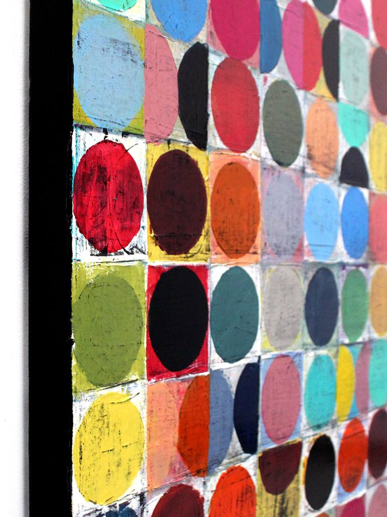 Vintage Spheres No 10 Painting by Andy Watt | Saatchi Art