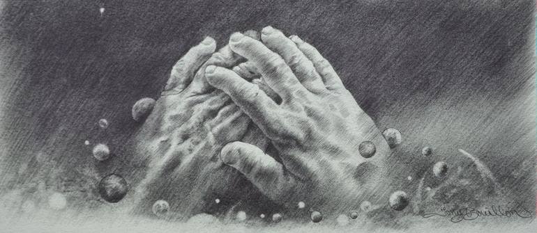 Sky Inside Drawing by Tony Bouillon | Saatchi Art