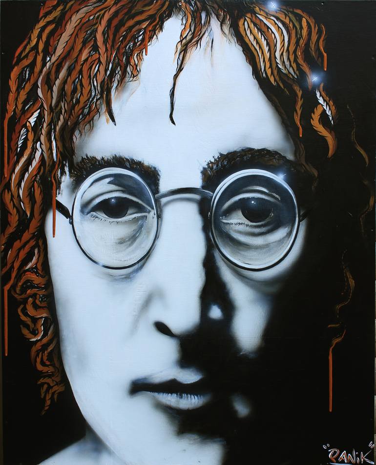 John lennon , Just John Painting by Robert Carlton | Saatchi Art