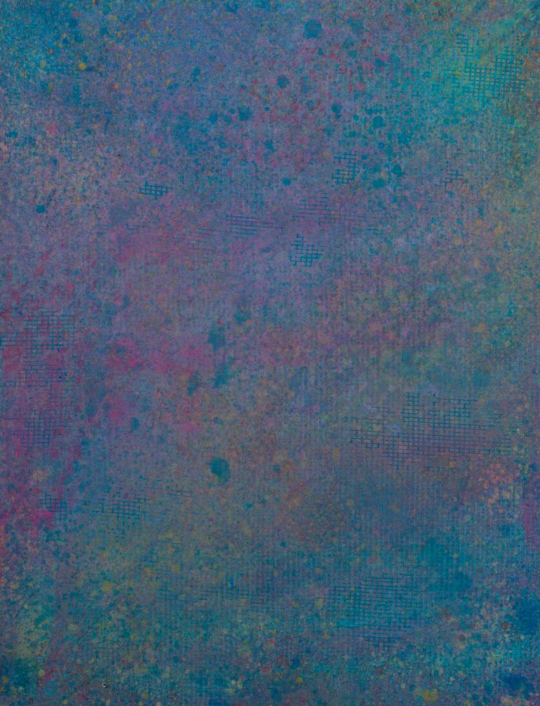 Pink Net Painting by Bleu Turquoise | Saatchi Art