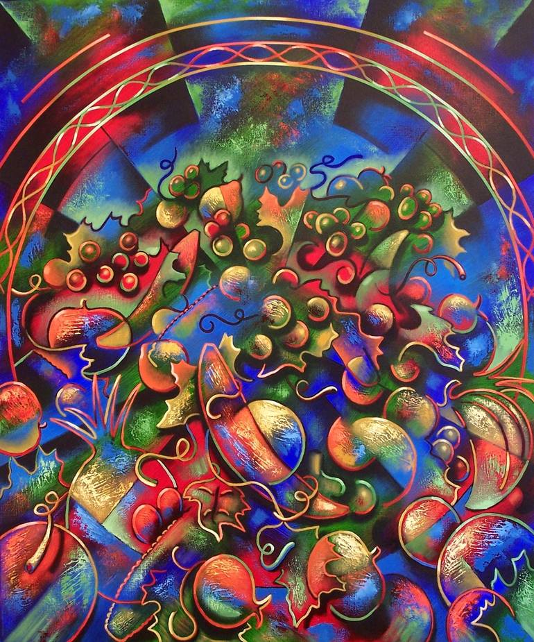 Cornucopia Painting by Anselmo Alliegro | Saatchi Art