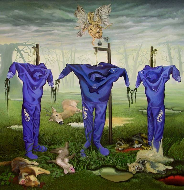 ALIENATION Painting by Maciej Rauch | Saatchi Art