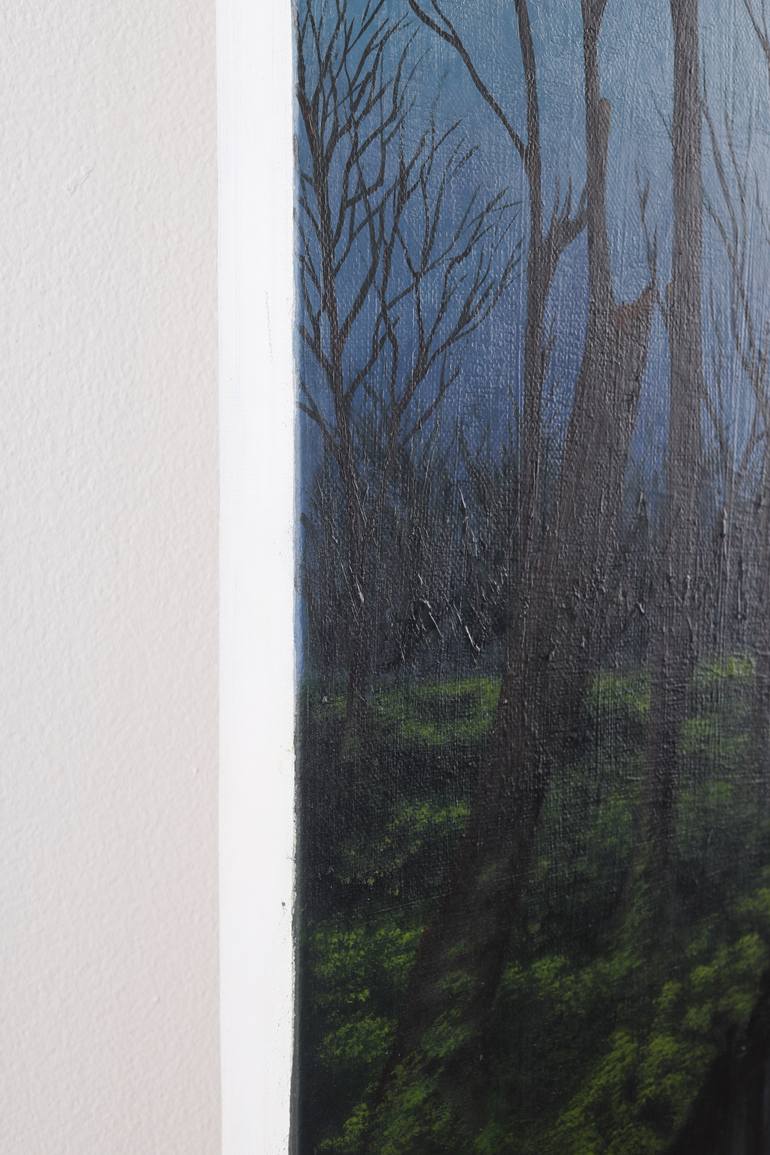 Creek In The Morning Painting by Zelko Nedic | Saatchi Art