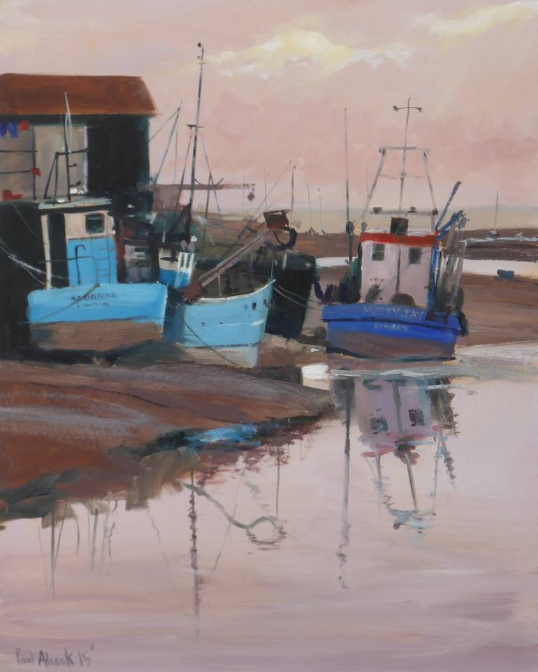 Katherine and Matty Jay Painting by Paul Alcock | Saatchi Art