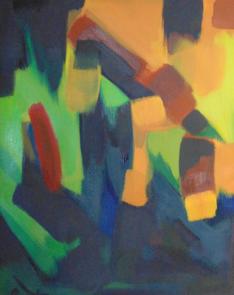 La Cita Painting by Isabel Martin | Saatchi Art
