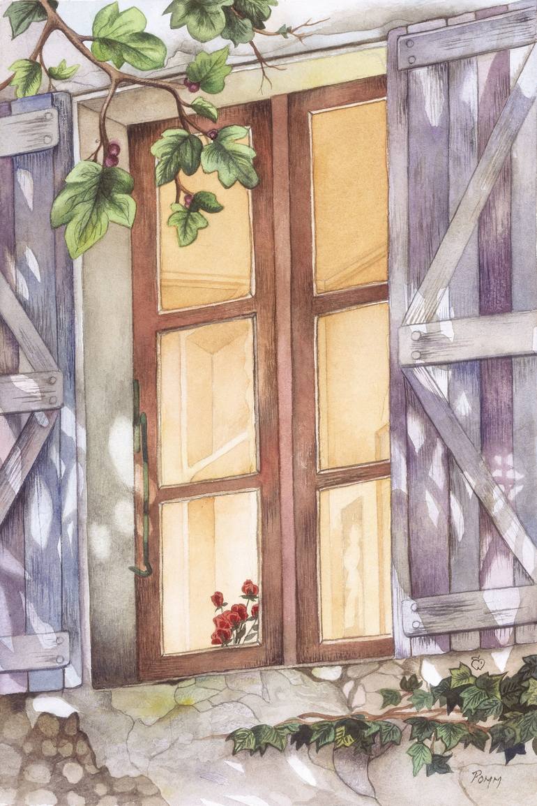 Juliet Awaits Painting by Pomm'S Studio | Saatchi Art