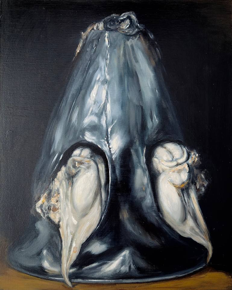 Lead Helmet Painting by Patryk Kuleta ᵗʳʸⁿᶦᵈᵃᵈᵃ ᴾᴷ | Saatchi Art