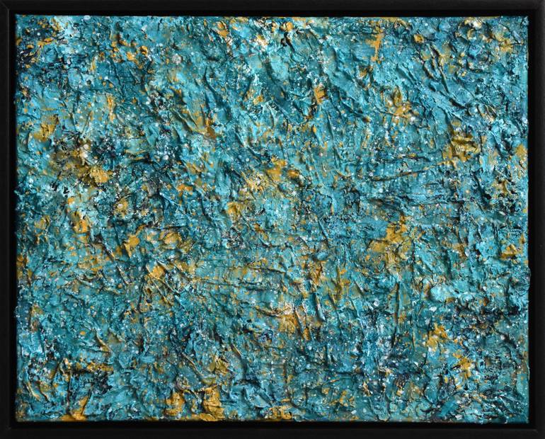 Rock Pool Painting by Samuel Deacon | Saatchi Art