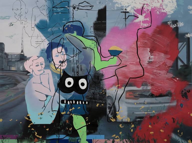 The conclusion Painting by Matthias Pilsl | Saatchi Art