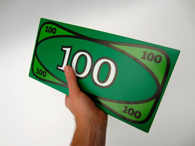 Human-Size LEGO Money Tile (Sculpture) - Edition 17 of 100 Sculpture by ...