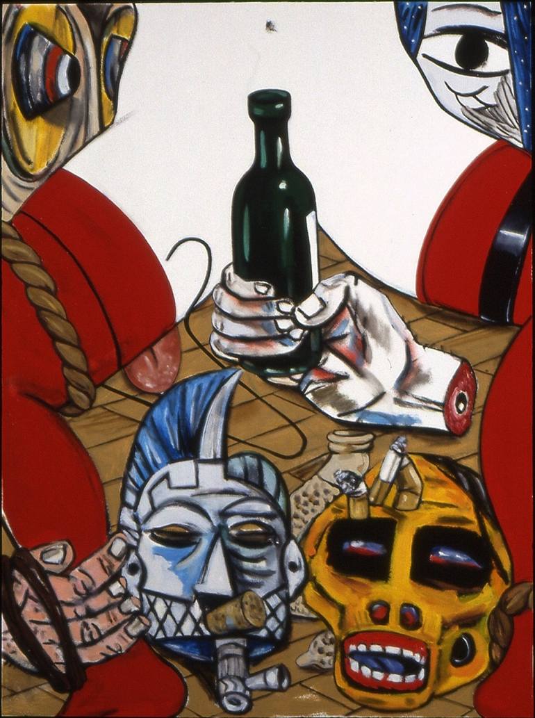 The Garden of Earthly Delights (The Studio) Painting by David Stanton ...