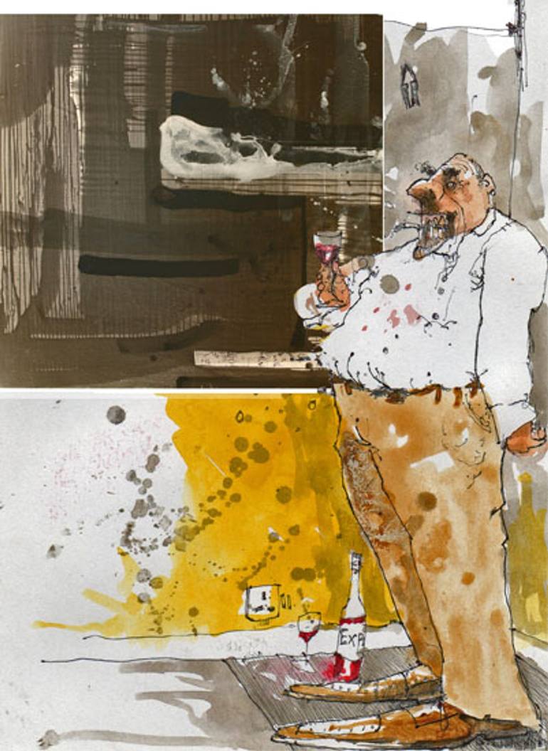 The Connoisseur Drawing by Kevin Wells | Saatchi Art