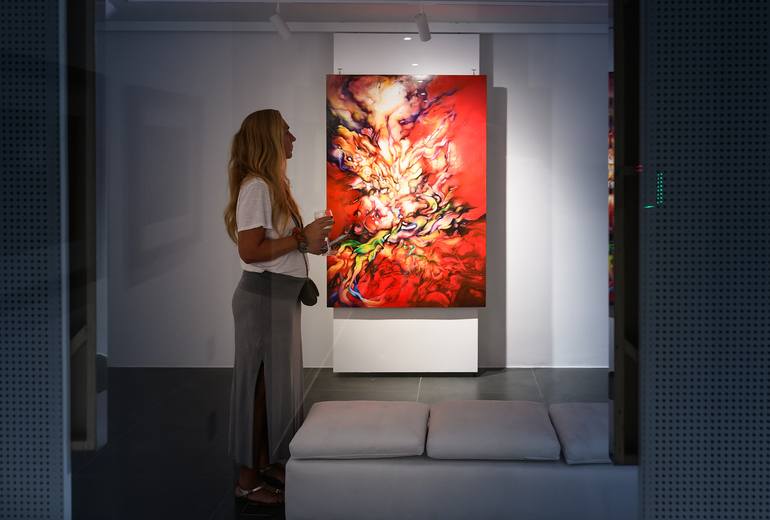 Rage Painting by Marjan Fahimi | Saatchi Art