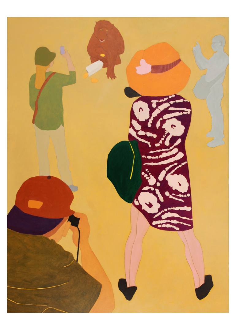 The Mango Thief Painting by Lee Heinen | Saatchi Art