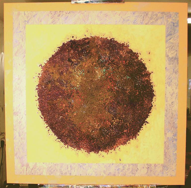 Circle 1 Painting by Geoff Lowe | Saatchi Art