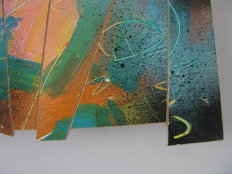 'Shattered' Painting by Geoff Lowe | Saatchi Art