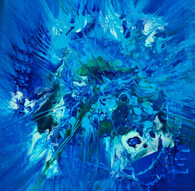 From the Depths Painting by Kimberley Eddy | Saatchi Art