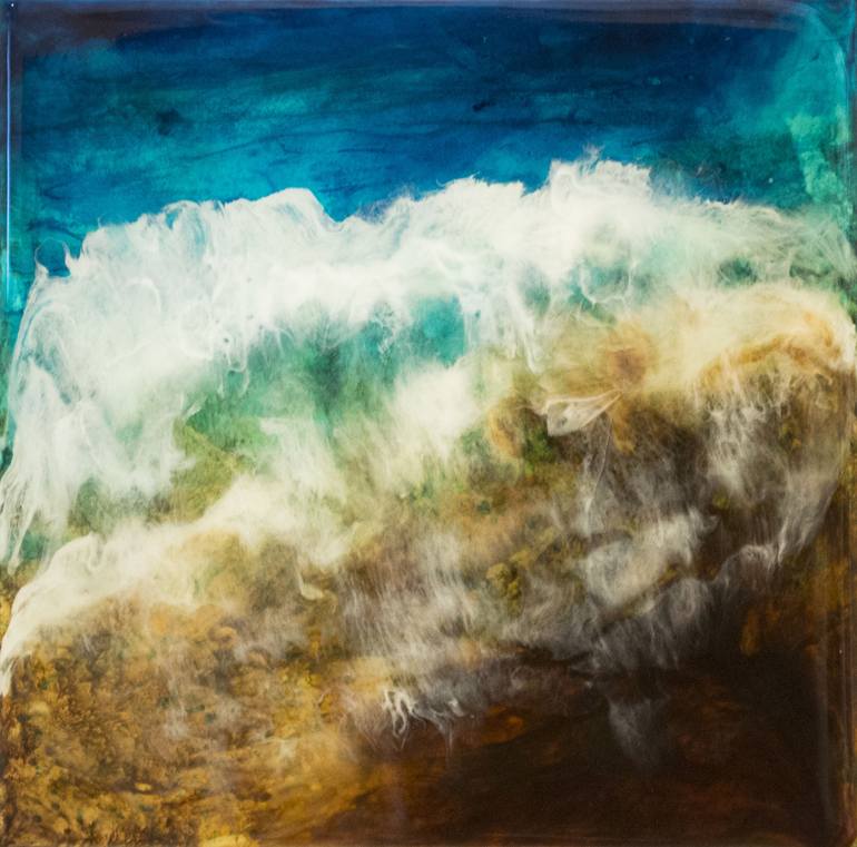 Maritime Shore 2 Painting by Kimberley Eddy | Saatchi Art