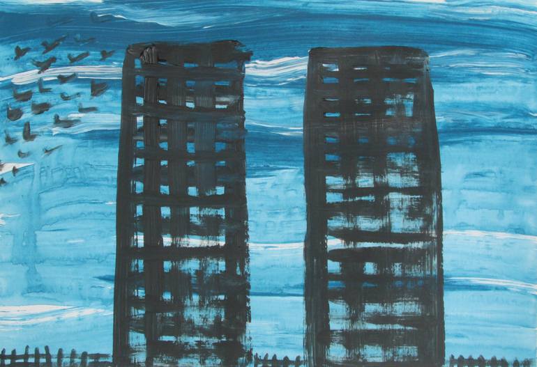 Emptiness Painting by ZeKa Metafizik | Saatchi Art