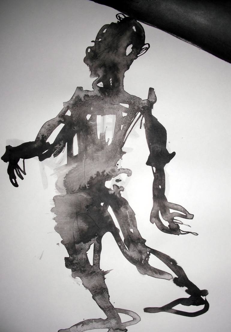 Crosser Drawing by Mark Rathmell | Saatchi Art