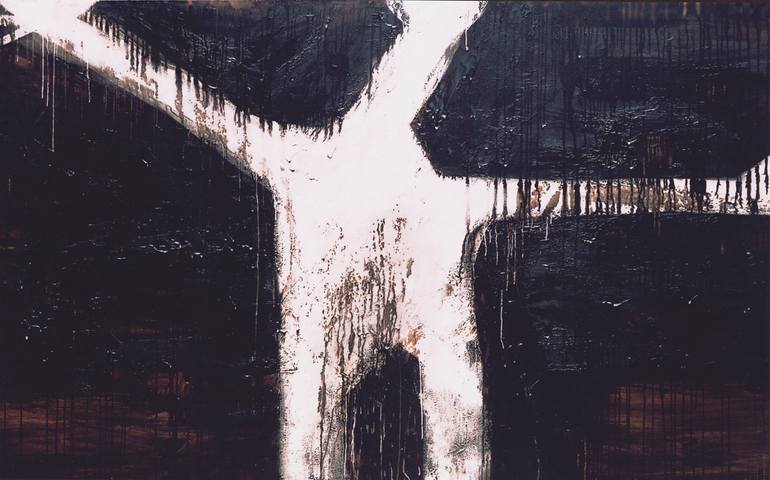 dying Hercules Painting by Titika Koufovasili | Saatchi Art